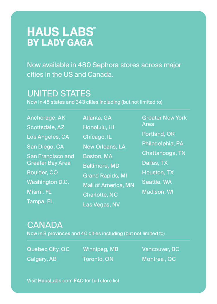 HAUS LABS BY LADY GAGA LAUNCHES A CLEAN, CUTTING EDGE LONGWEAR ...