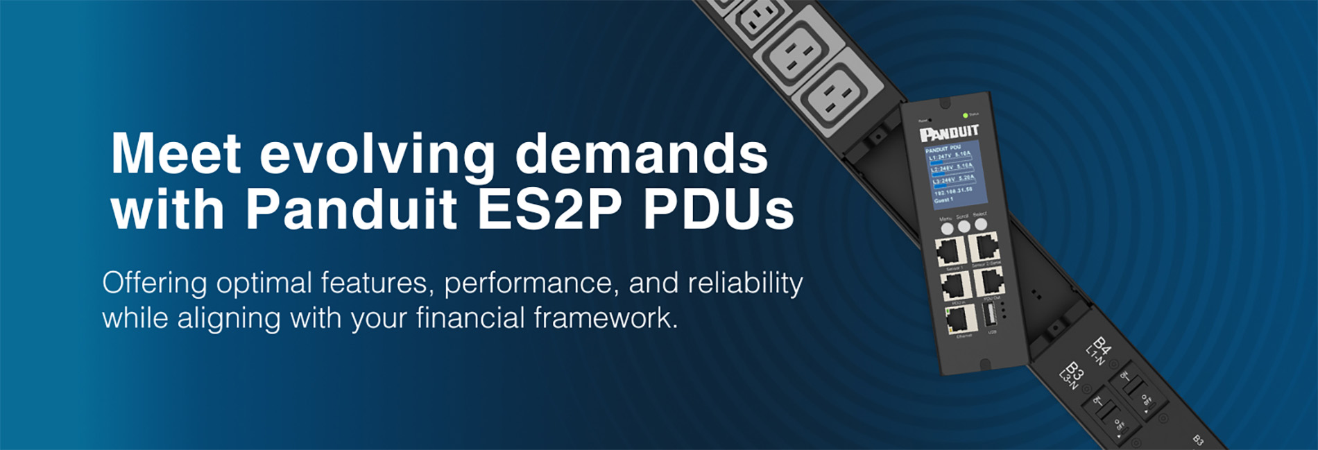Panduit Unveils ES2P PDU