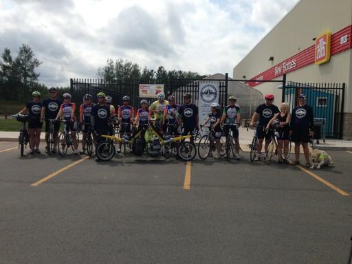 CNIB - Craig Gives Back-2-Back Cross-Canada Bicycle Tour
