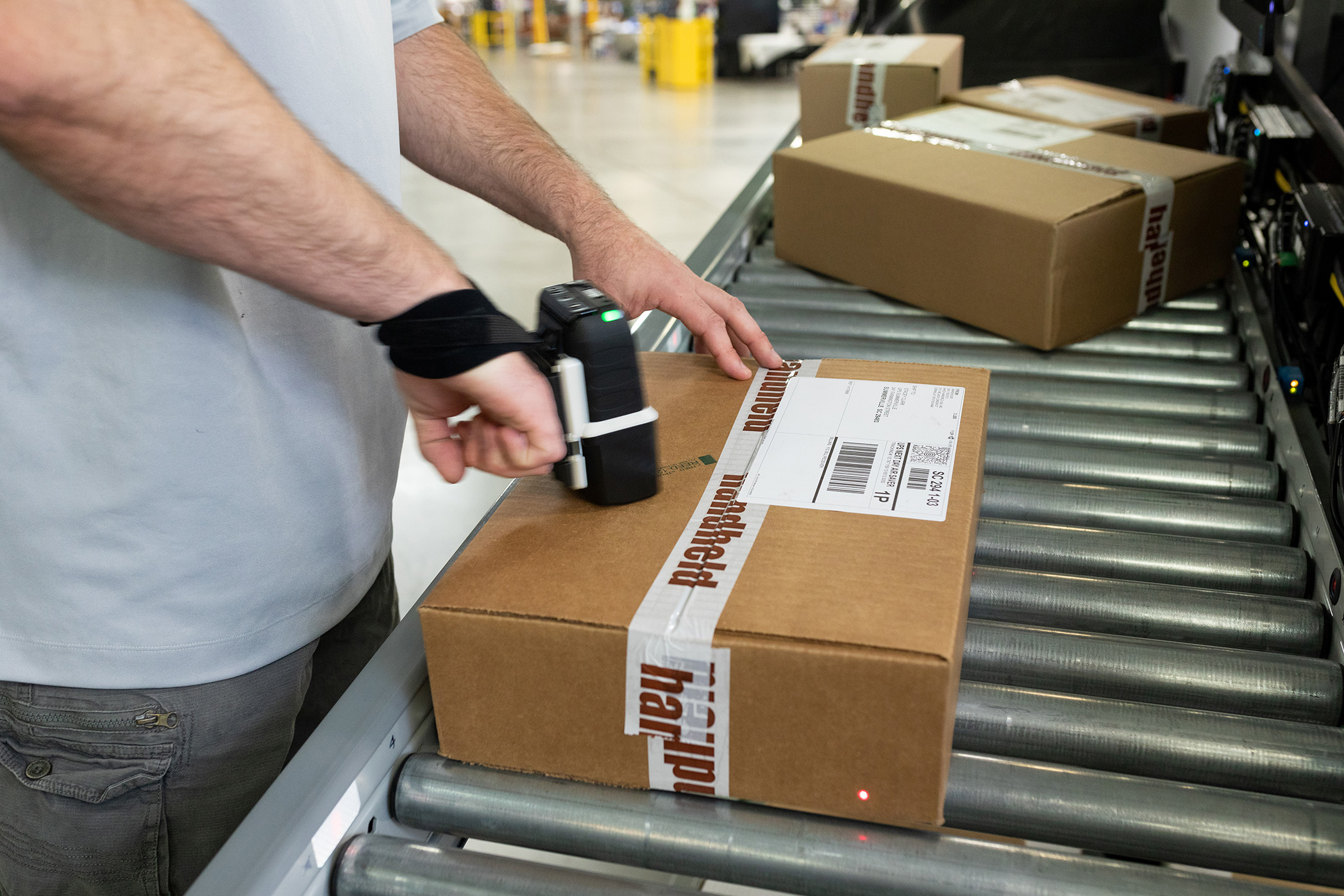 SP500X ScanPrinter “vestible” que mejora la eficiencia de la logística