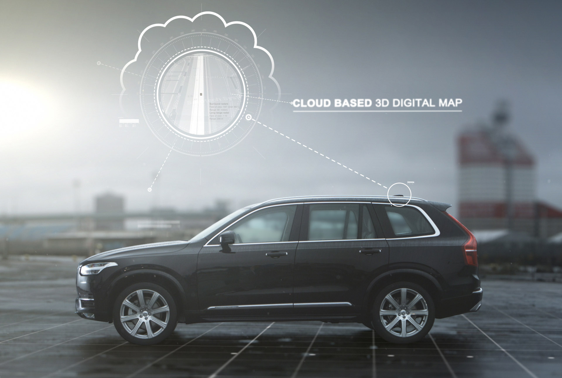 volvo cars presents the world’s first complete self-driving car system