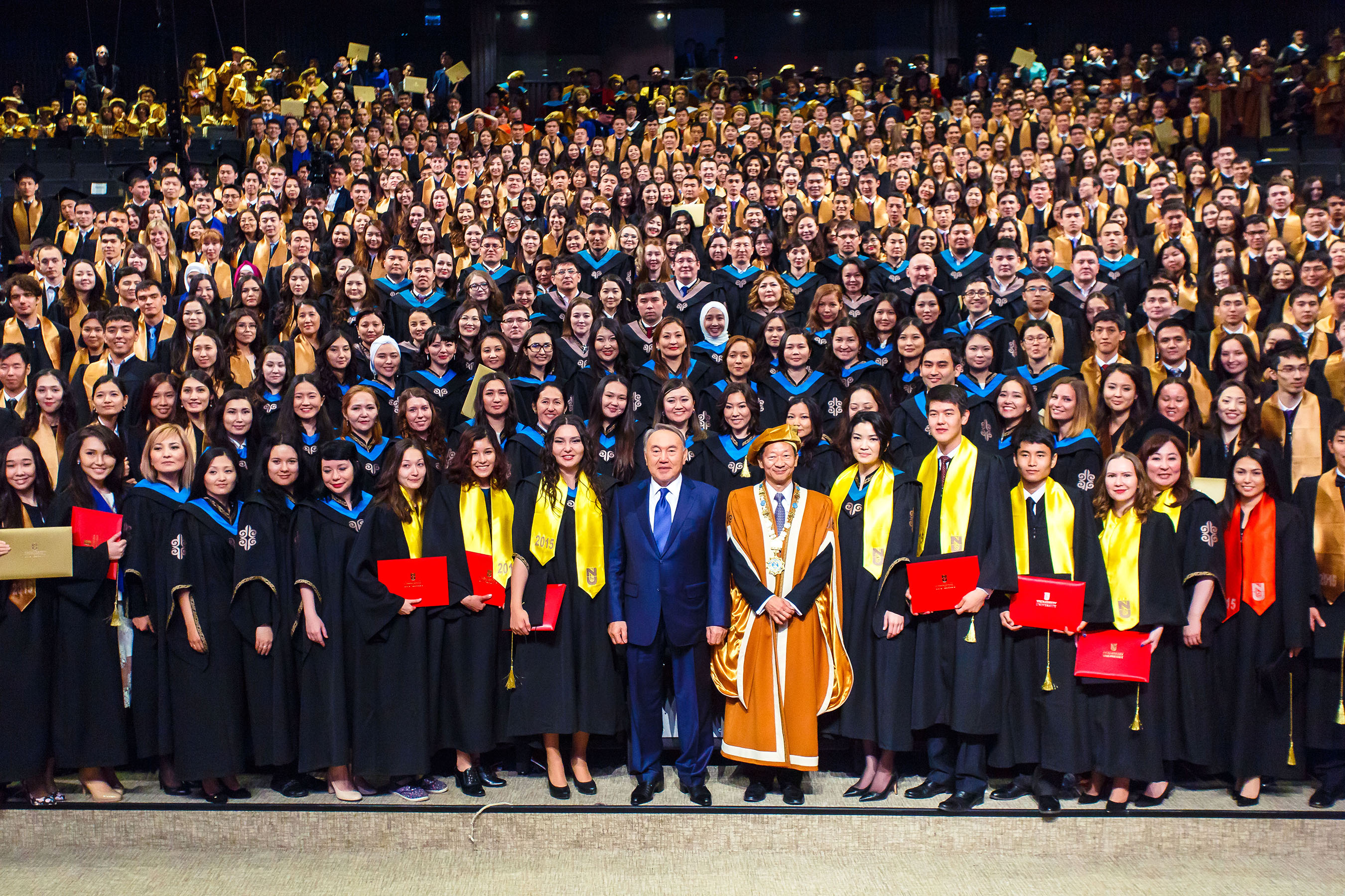 Nazarbayev University held its First Graduation Ceremony