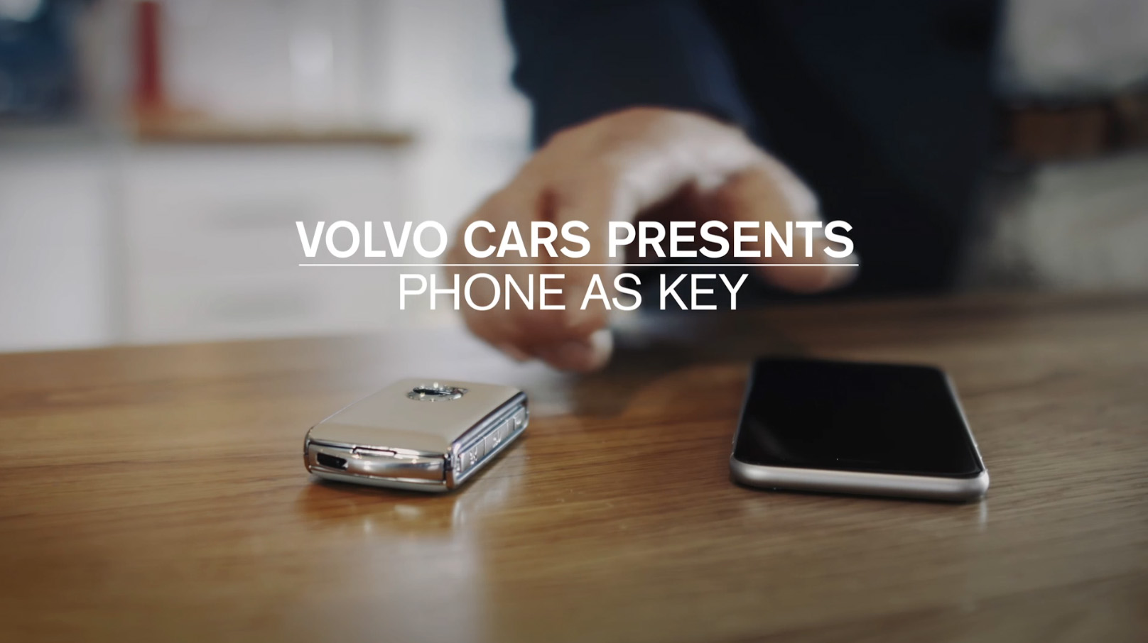 Volvo Cars - the first carmaker to launch a car without a key