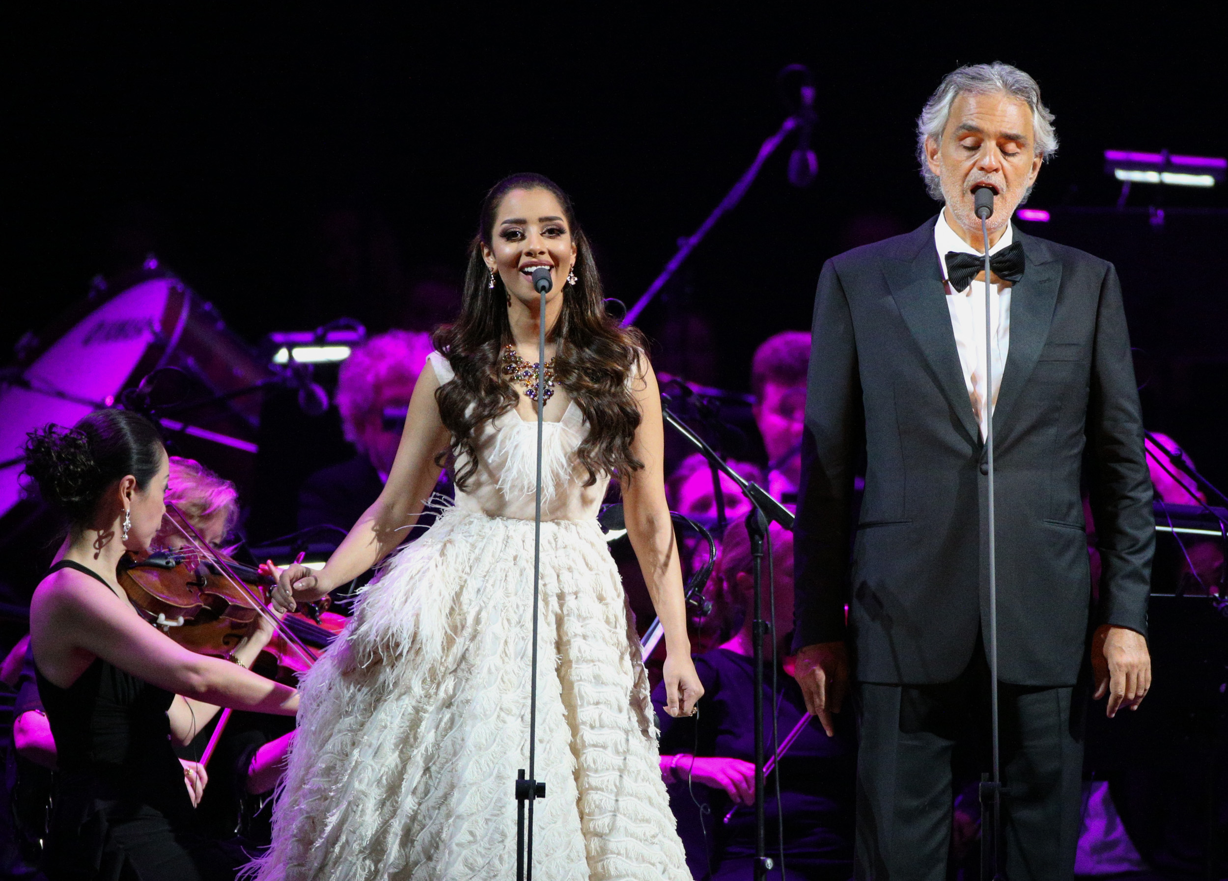 Balqees continues to establish herself on the world stage as first Arab ...