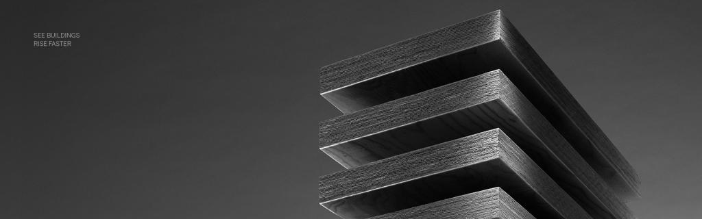 Fast construction with prefabricated wood elements