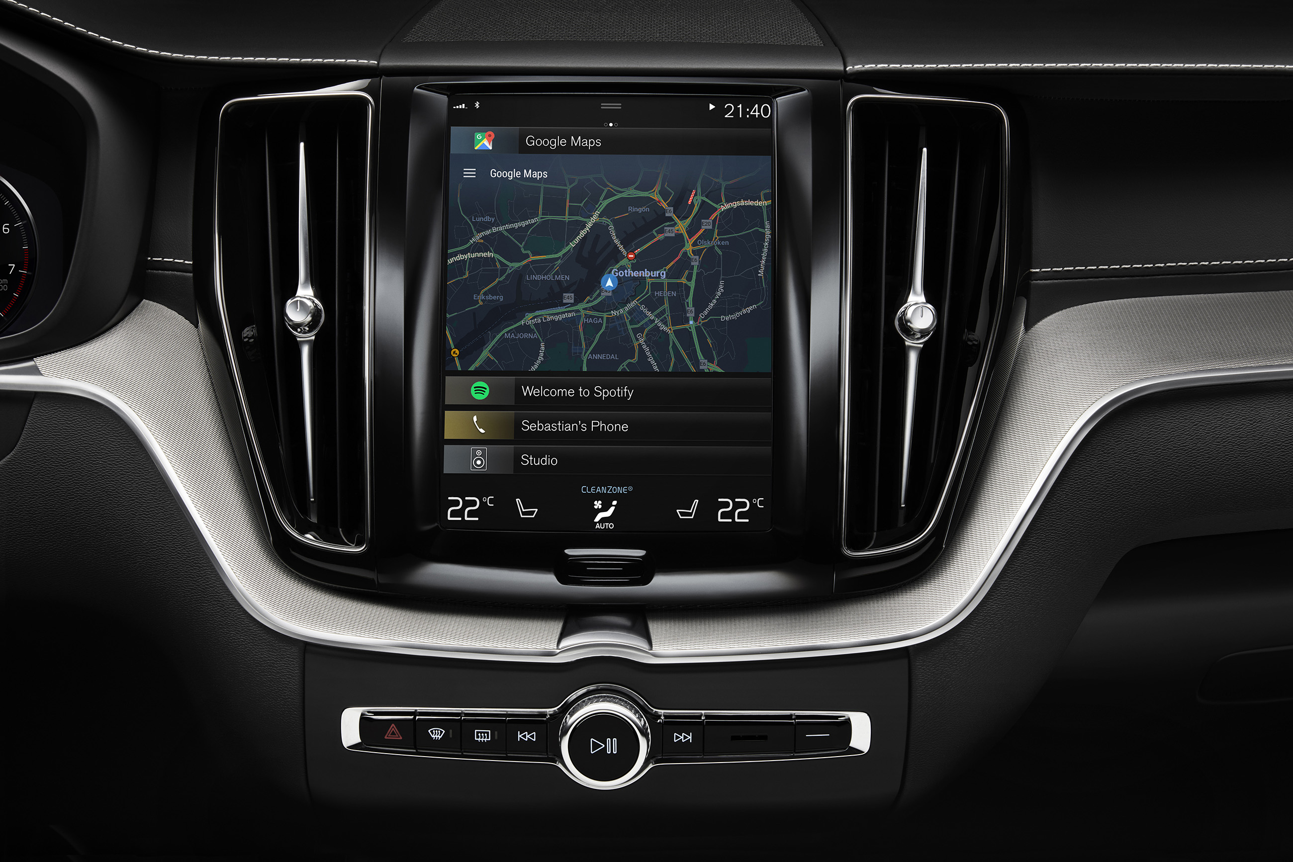 Volvo Cars partners with Google to build Android into connected cars