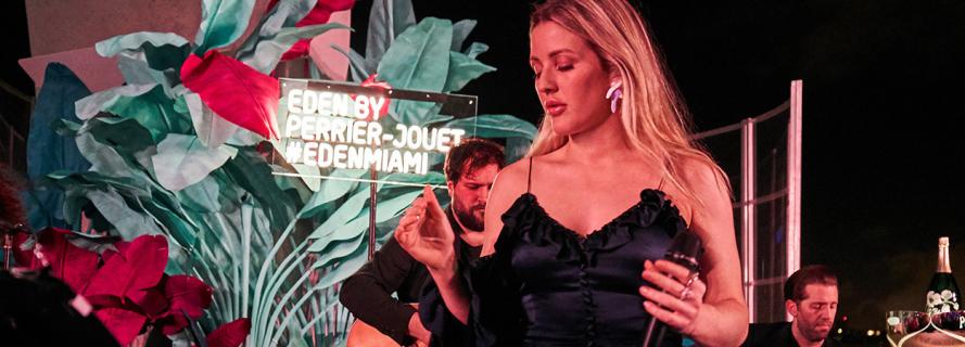 In Miami, the Eden Ball brings out Ellie Goulding’s inner nature