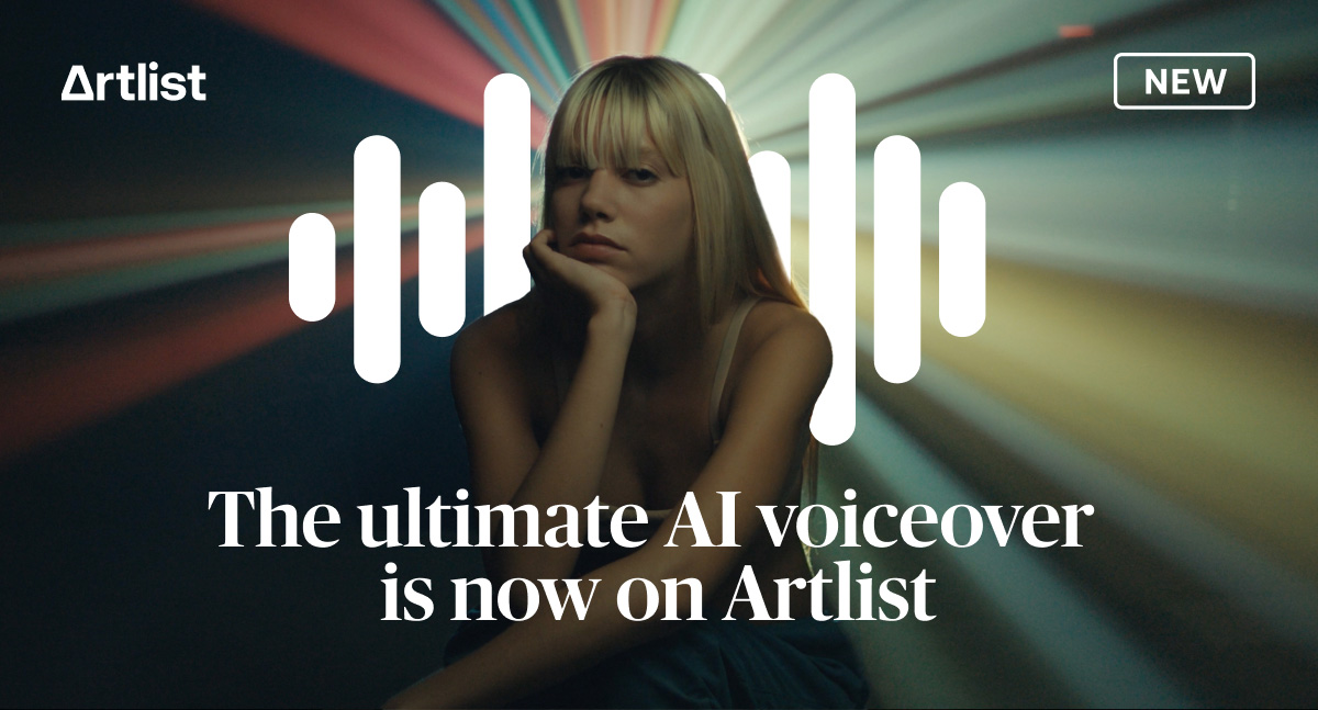 Artlist Revolutionizes Video Creation with an Innovative AI Voiceover Feature